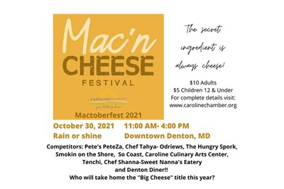 Mac and Cheese Festival/Mactoberfest 2021 (2021-10-30) | VisitMaryland.org
