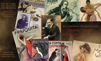 Bel Cantanti Opera- Franz Lehar: King of Operetta! (2023-05-26 ...