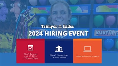Trimper Rides Hiring Event (2024-04-13) | VisitMaryland.org