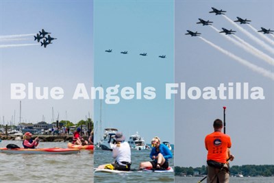 Blue Angels Floatilla Paddle (2024-05-21) | VisitMaryland.org