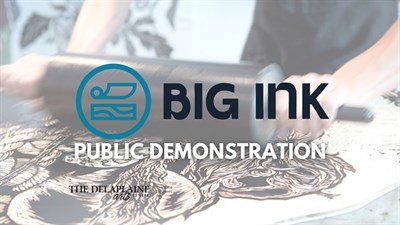 BIG INK Printmaking Workshop Demonstration (2024-10-05) | VisitMaryland.org