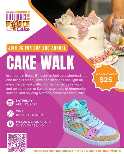2nd Annual Cake Walk (2025-04-12) | VisitMaryland.org